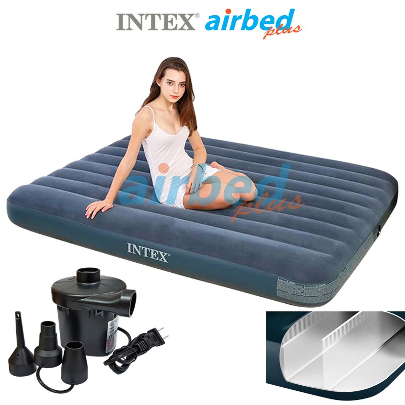 Intex สระน้ำอีซี่เซ็ต 10 ฟุต 3.05x0.76 ม. รุ่น 28120 + ที่สูบลมไฟฟ้า ...
