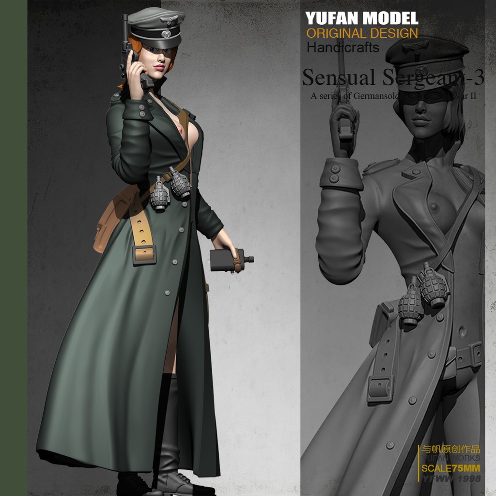 Yufan Model 1/24 Resin model kits figure colorless and selfassembled ...