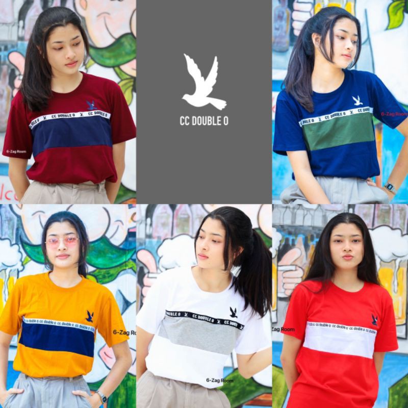 สินค้าขายดี ???? เสื้อยืดงานปัก-งานป้าย ????CC-OO Cotton 100%( SMLXL )์ No.43 - ton6066 - ThaiPick