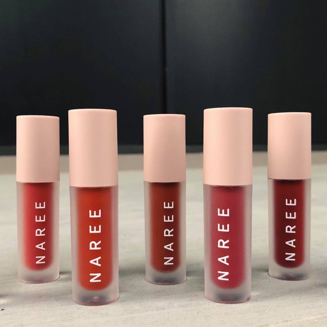 Naree velvet matte creamy lip colors No.813-829 | Shopee Thailand