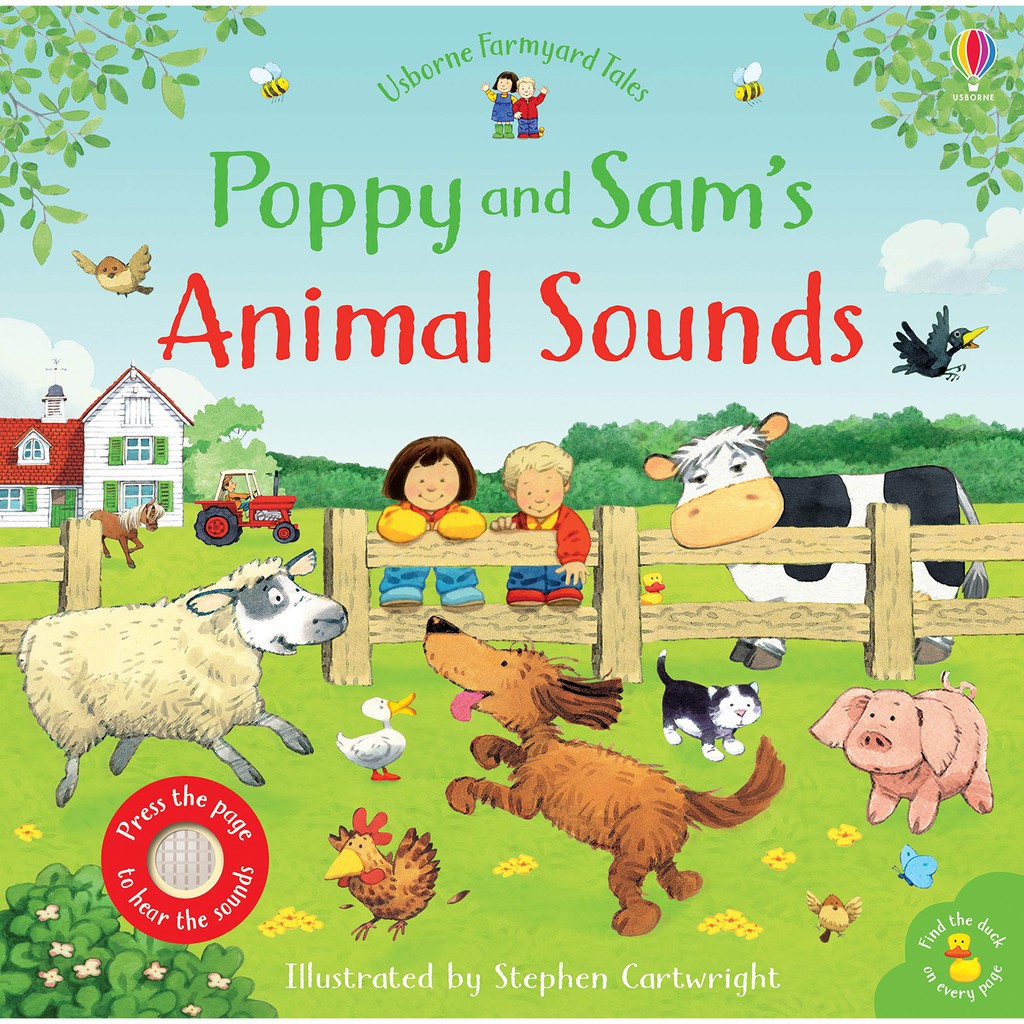 หนังสือนิทานภาษาอังกฤษ Poppy and Sams Animal Sounds Book Board book ...