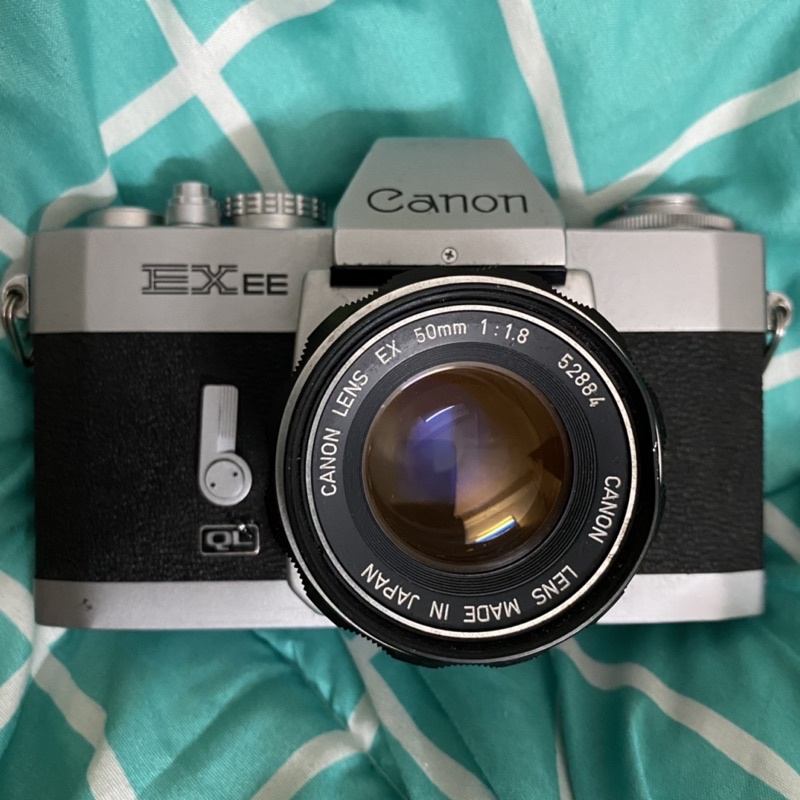 กล้องฟิล์ม canon EX EE มาพร้อมเลนส์ 50/1.8 | Shopee Thailand