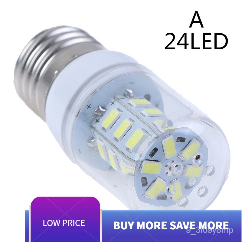 Amango E27 หลอดไฟ LED หลอดไฟ LED 220V 240V หลอดไฟ LED ข้าวโพด 48 60 80 126 200 LED 3W - 9 ...
