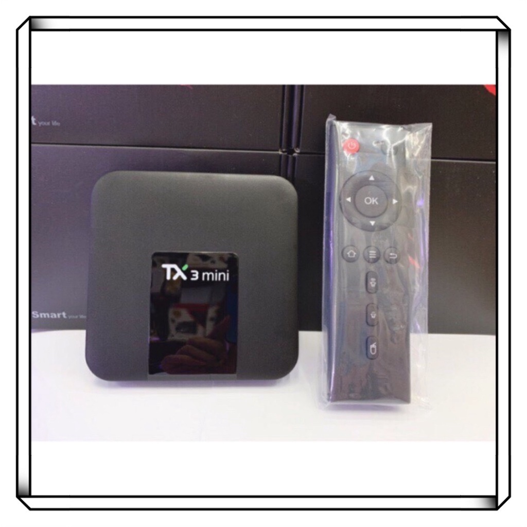 TX3 Mini TV Box Quad Core 2.4GHz 5G WiFi Android vision Support 4K ...