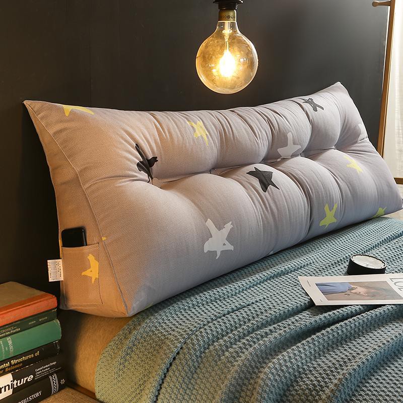 ขายจุด Bedside Triangle back cushion tatami board, bedside waist pack ...