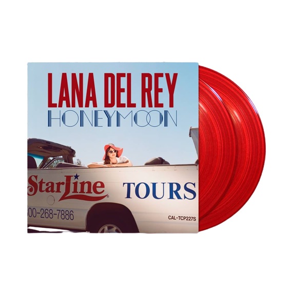 แผ่นเสียง Lana Del Rey Honeymoon (EU 2 LP Album Red Vinyl) - cdyoungme ...