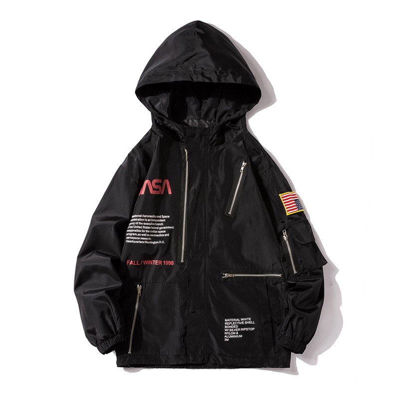 NASA HOOD แจ็คเก็ตฮูด รุ่นลิมิเต็ดนาซ่า - alooker - ThaiPick