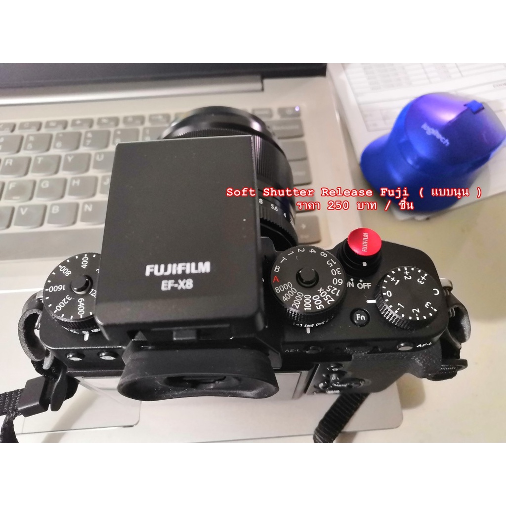 ปุ่มกดชัตเตอร์แบบเกลียว Fuji Leica Soft Shutter Release พร้อมส่ง สีแดง สีดำ และ สีเงิน ...