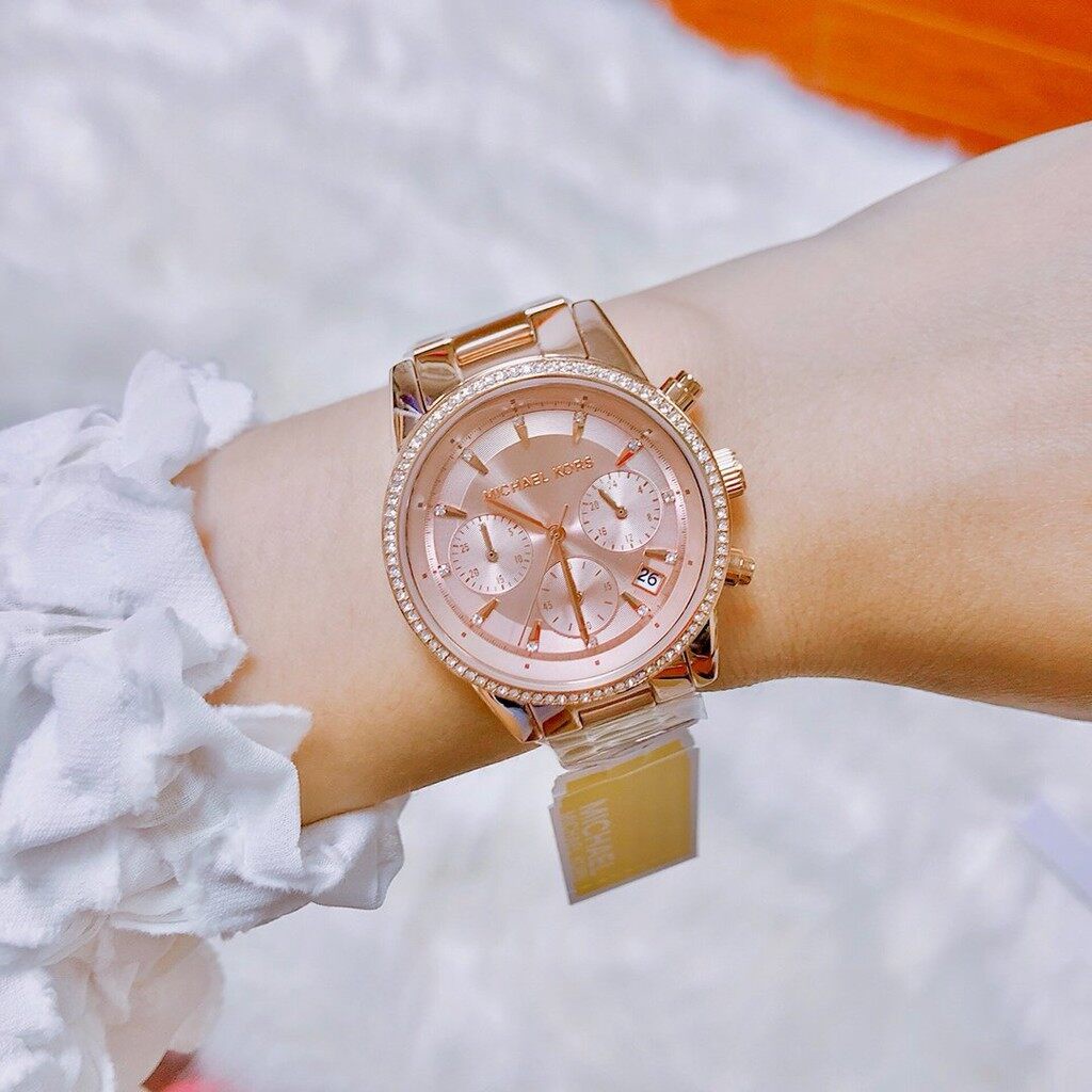 SALEMichael Kors ของแท้100 MK6357 MK6307 - 37 mm นาฬิกาแบรนด์เนมMK ...