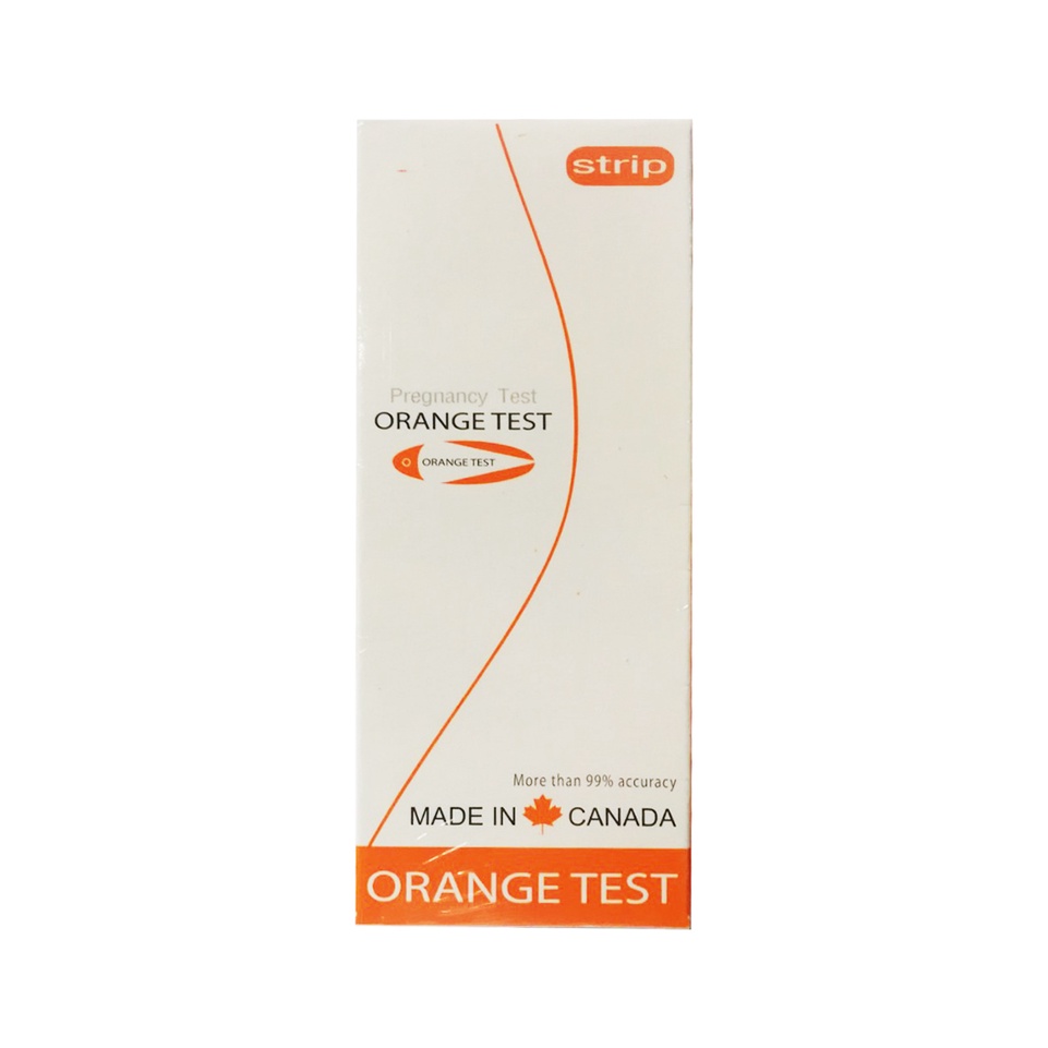 Orange Test ชุดตรวจการตั้งครรภ์ (แบบจุ่ม) ️(แพ็ค 12 ชิ้น)️ (สินค้าใหม่ ...