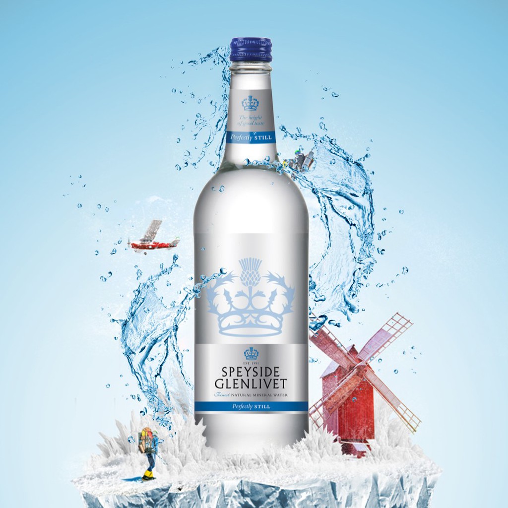 Speyside Glenlivet Mineral Water 750 ML X 12 Bottles - water.dd - ThaiPick