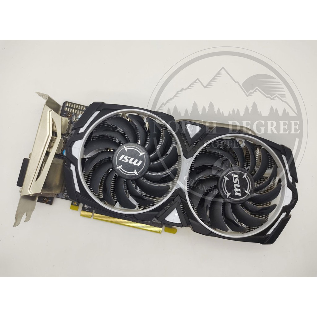การ์ดจอ AMD RX570 / 8GB MSI ARMOR (OC/D5) มีประกัน advice ถึง 21/2/2566 ...
