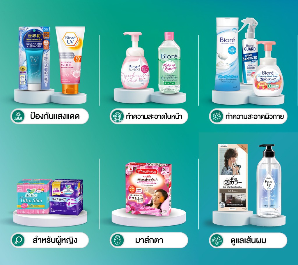 KAO Beauty & Personal Care, ร้านค้าออนไลน์ | Shopee Thailand
