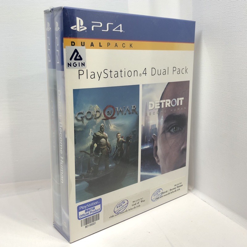 [มือ1] GOD OF WAR & DETROIT BECOME HUMAN (DUAL PACK) ,ASIA,EN,PS4 ...