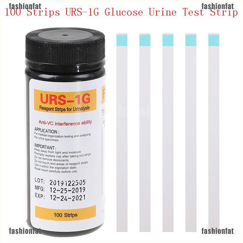 Iron แถบทดสอบกลูโคสปัสสาวะแถบทดสอบปัสสาวะ 100 แถบ Urs-1G - fashionfat1 ...