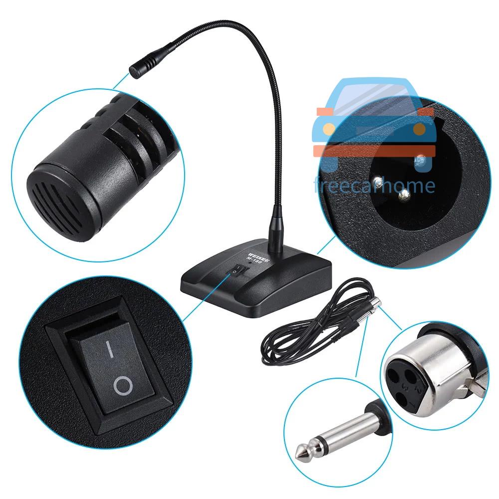 HotWEISRE Professional Wired Desktop Condenser Microphone Cardioid with ...