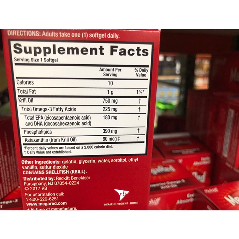 American Direct Mail Schiff MegaRed Omega-3 Antarctic Krill Oil ...