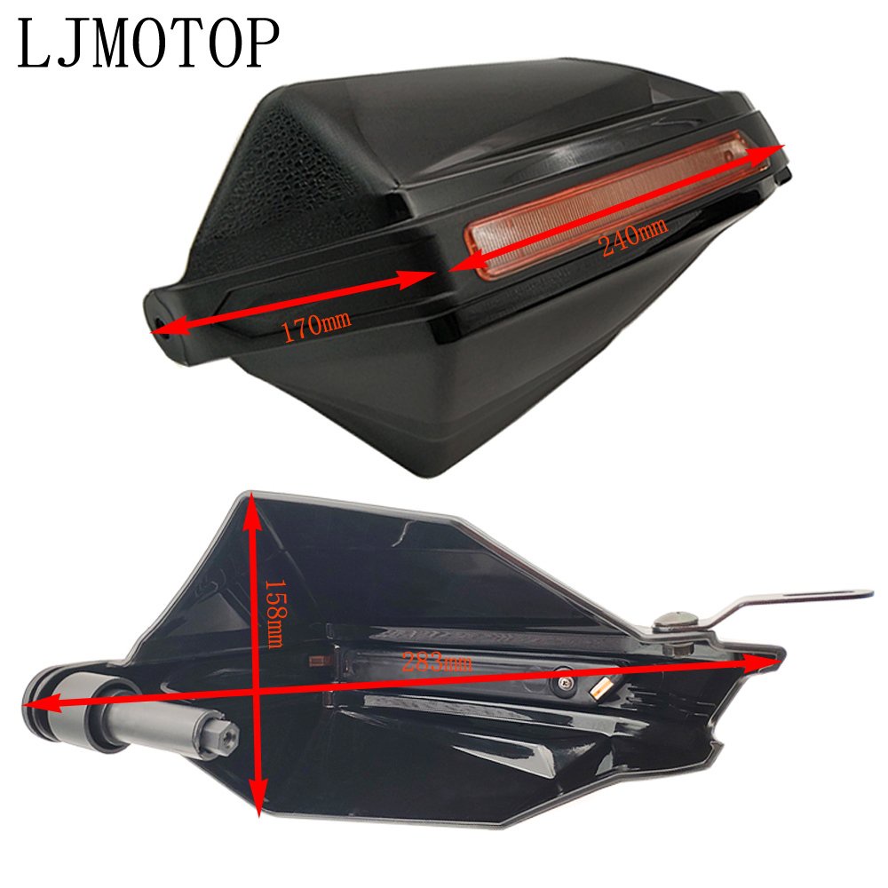 Motorcycle Hand Guard Handle Protector Shield Windproof Hand Guards ...