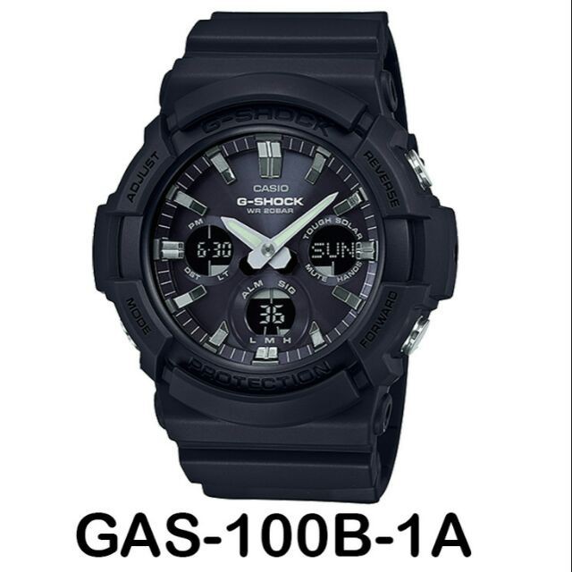 HOTต้นฉบับ100 Authentic Casio G Shock GAS-100B-1A - gshockonsale - ThaiPick