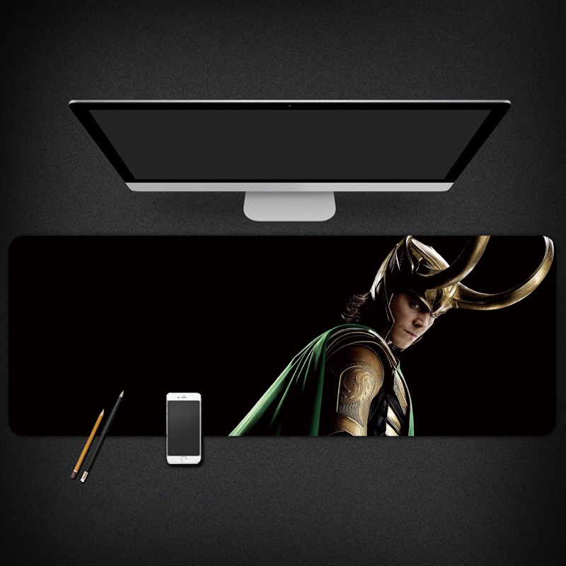 Mouse Pad Marvel Loki Mouse Pad Super Dorm Computer Keyboard Table Mat ...