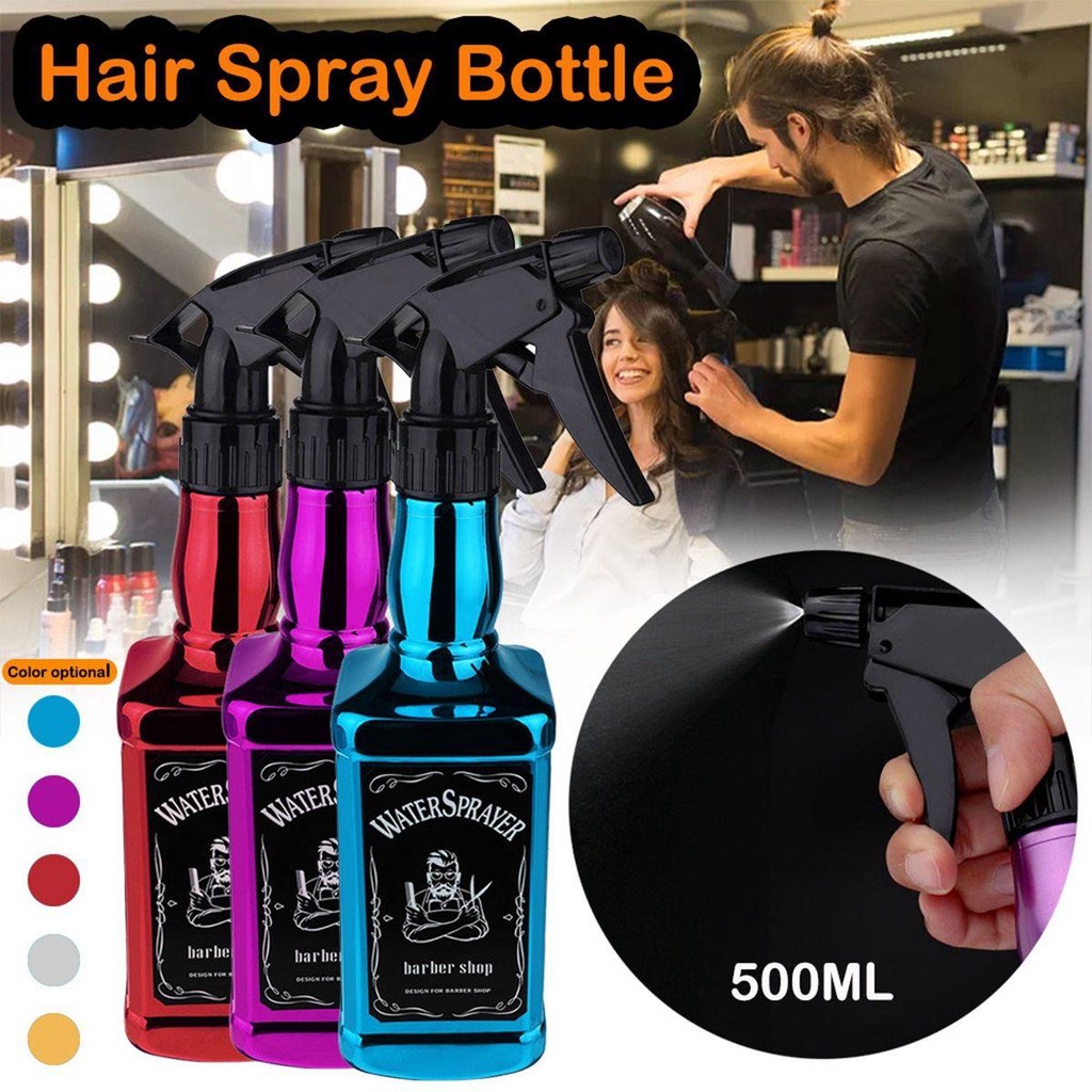 NICKOLAS 500ml Spray Bottle Empty Hairdressing Tool Mist Sprayer For ...