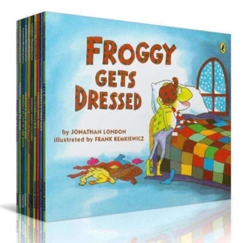 Frog Froggy Collection 1-21 Book Set - English Story Book - kidsbookcm ...
