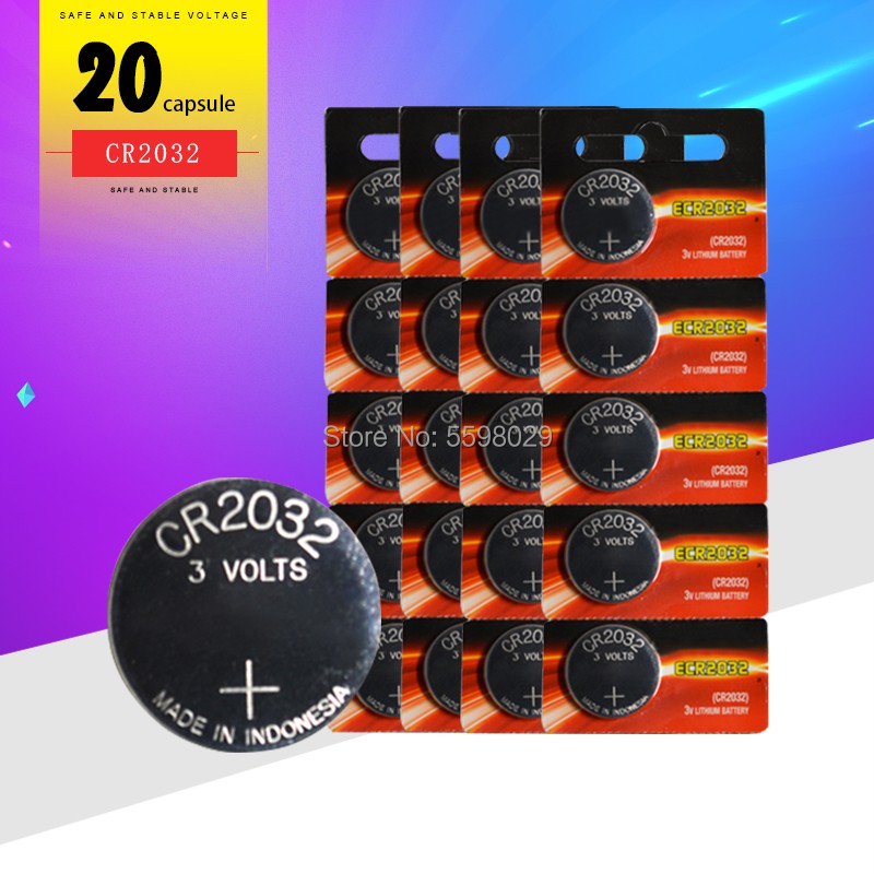 นาฬิกาแบตเตอรี่20pcs al brand new battery for Energizer cr2032 3v ...