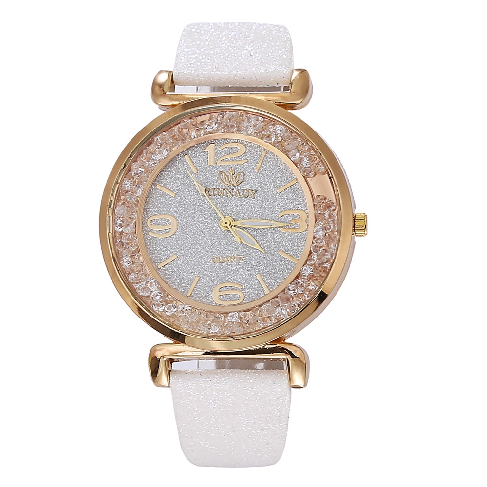 Women Analog Quartz Crystal Bling Wrist Watch Longflight1 Th Thaipick