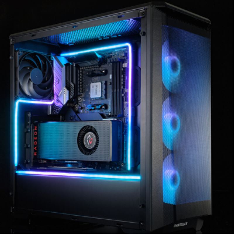 PHANTEKS NEON 5V Digital-RGB LED strips COMBO set (2 in 1 pack) Tfr1 ...