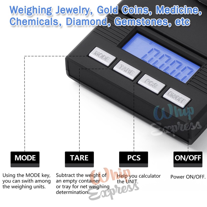 50g x 0.001g Digital Scale TL-Series เครื่องชั่งแบบละเอียด ชั่งน้ำหนัก ...