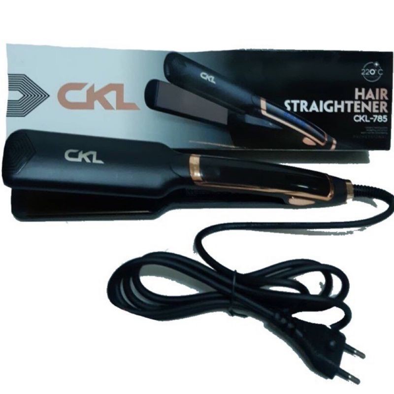 เครื่องหนีบผมCKL-785รุ่นใหม่ปรับอุณหภูมิได้มีมอก.หนีบเรียบเงางามถนอมเส้นผมรูปทรงสวยงามสดุดตาที ...