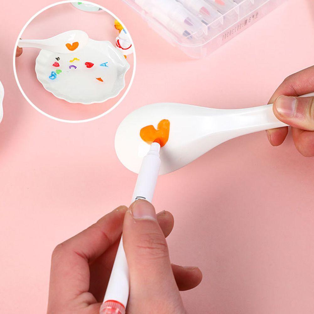 BORAGE 12 Colors Erasable Floating Pen Children's Whiteboard Markers ...