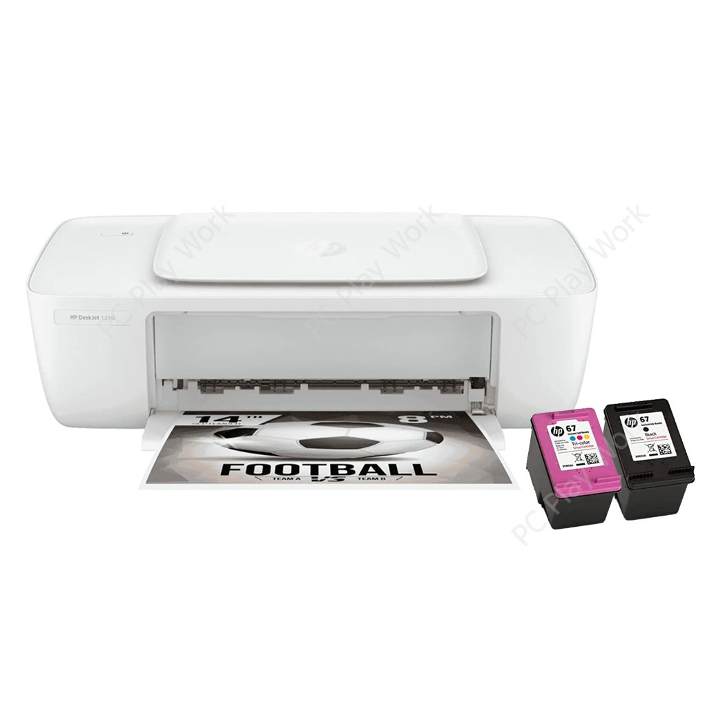 HP DeskJet 1112 / 1210 Printer เครื่องพิมพ์ พร้อมตลับหมึกของแท้ ...