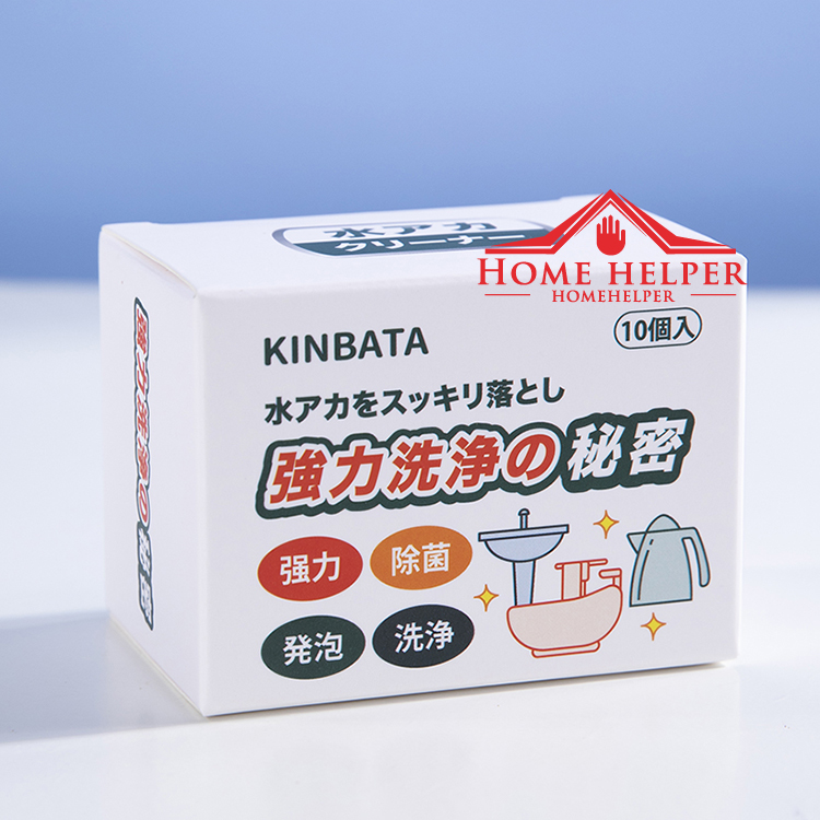 C-860 KINBATA เม็ดฟู่ทำความสะอาด คราบชากาแฟ ขจัดคราบสิ่งสกปรกตกค้าง ตาม ถ้วยกาแฟ กาน้ำร้อน ...