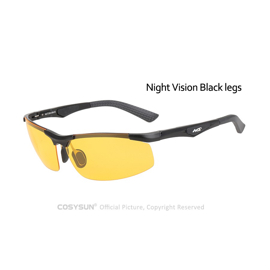 แว่นกันแดด Night Vision Driving Glasses Men night driver Goggle men ...