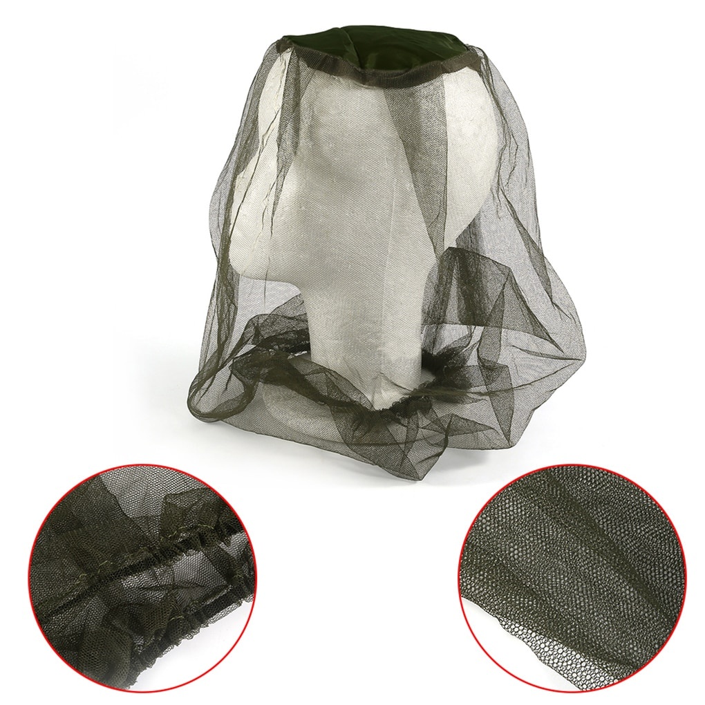 มุ้งกันยุงMosquito ect Hat Outdoor Fishing Ca Bug Mesh Head Net Face ...