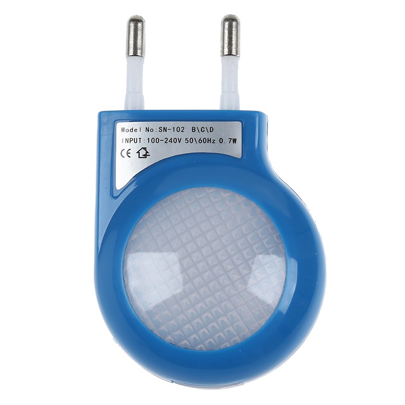 Blue LED Sensor Night Lamp with 0.7W Low Power Plug - sugarp.th - ThaiPick