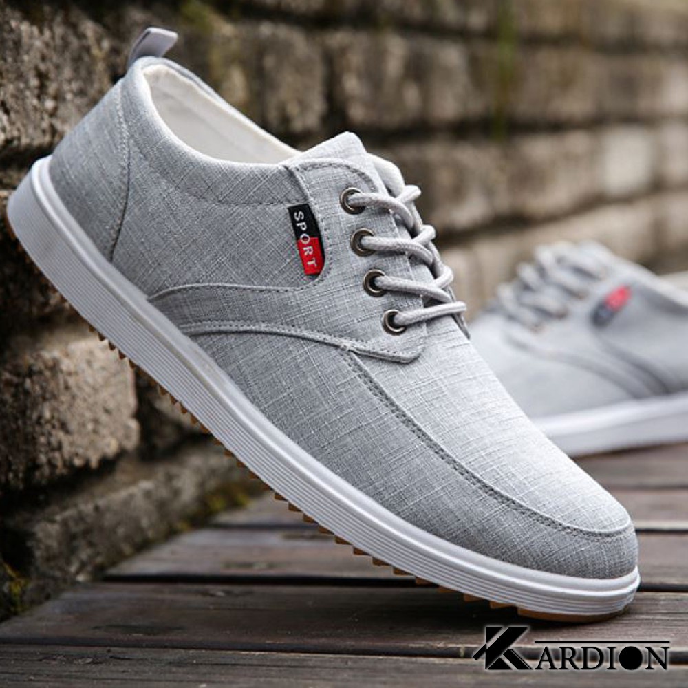 Kardion รองเท้าผ้าใบเรียบหรู เบาสบาย ใส่เทียว ใส่ทำงาน รุ่น 839 ...