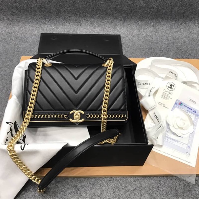 พร้อมส่งค่ะ chanel 9"(original) อุปกรณ์ fullset | Shopee Thailand