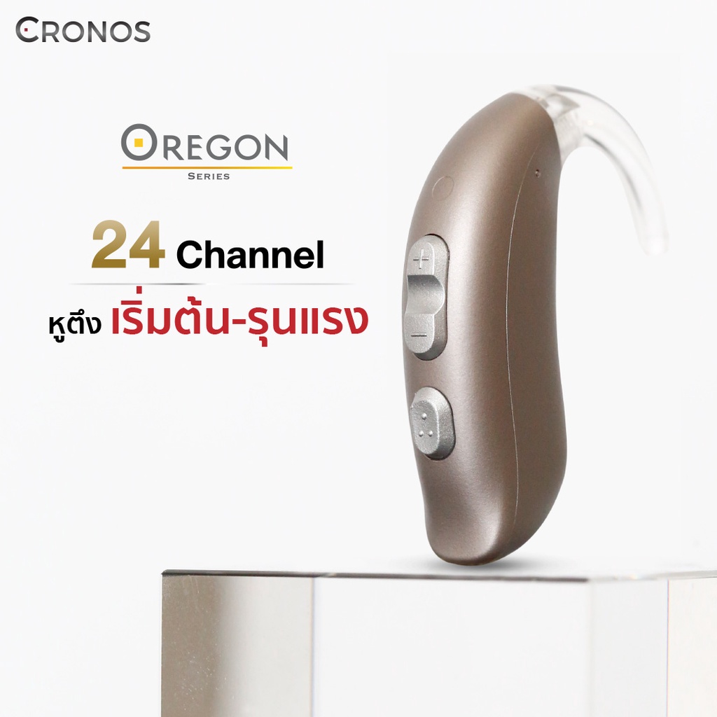 CRONOS รุ่นOREGON เครื่องช่วยฟัง ดิจิตอล 24Channel คัดแยกเสียง รุ่นตั้ง ...