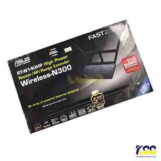 ♘asus rt-n14uhp wireless-n300 high power router รองรับ 3-in-1 router ...