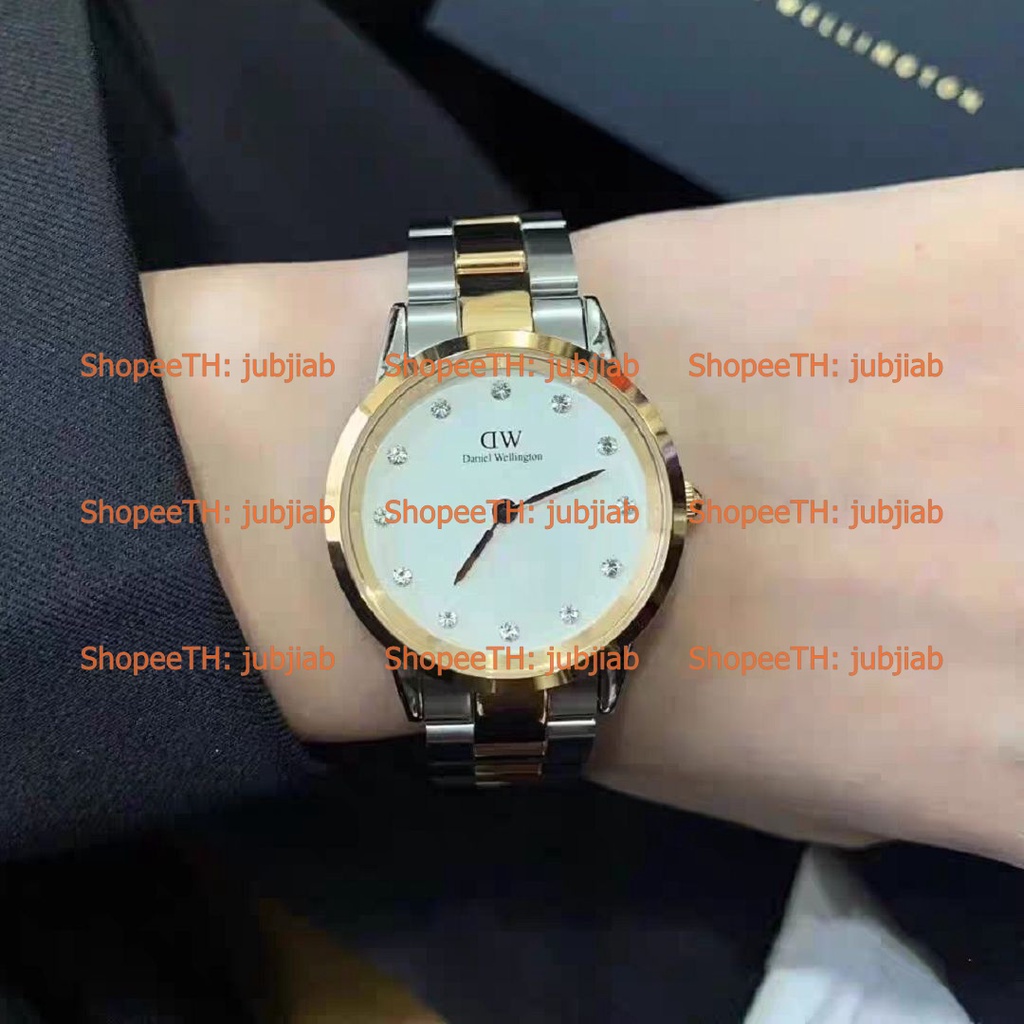 Pre DW Iconic Link Lumine Unitone 28mm 36mm 32mm 40mm Mens Ladies Watch นาฬิกาผู้ชาย นาฬิกา ...