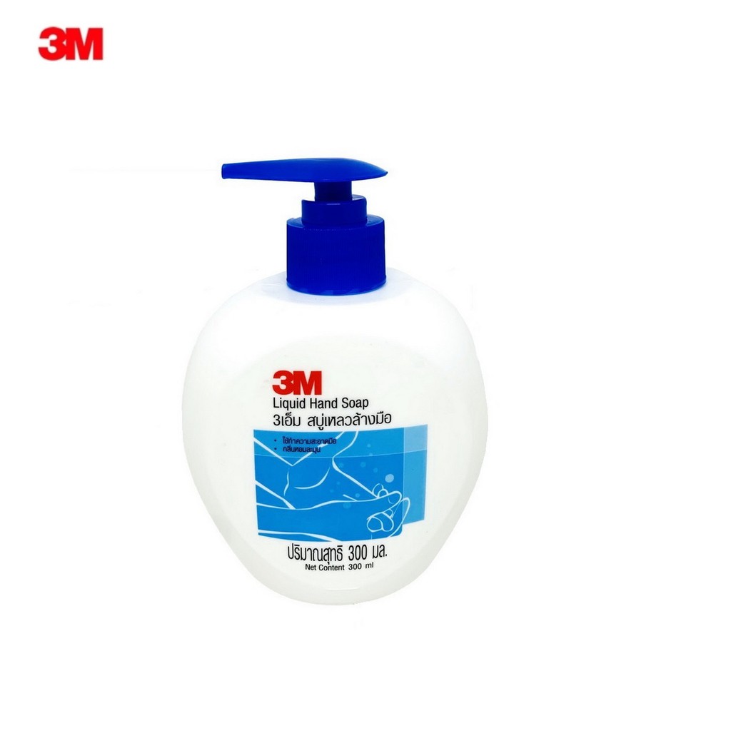 3M Liquid Hand Soap สบุ่เหลวล้างมือ 3เอ็ม 300ml | Shopee Thailand