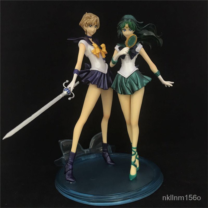 New 21 cm Anime Cartoon Sailor Moon F.ZERO Uranus Neptune Action ...