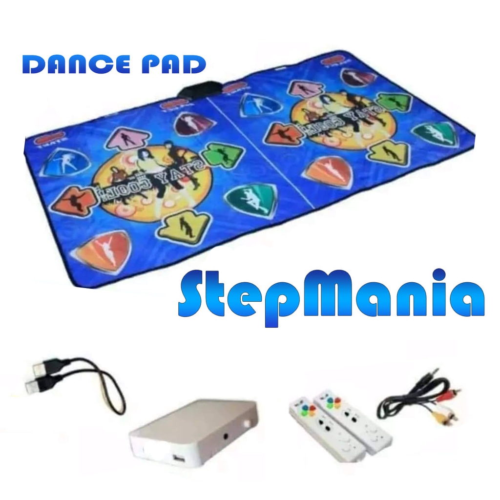 Stepmania Coilmix แผ่นเกมส์เต้นแบบเต้นคู่ ระบบไร้สาย พร้อมจอยคู่ไร้สาย ต่อTVเล่นได้ ภาพคมชัด ...