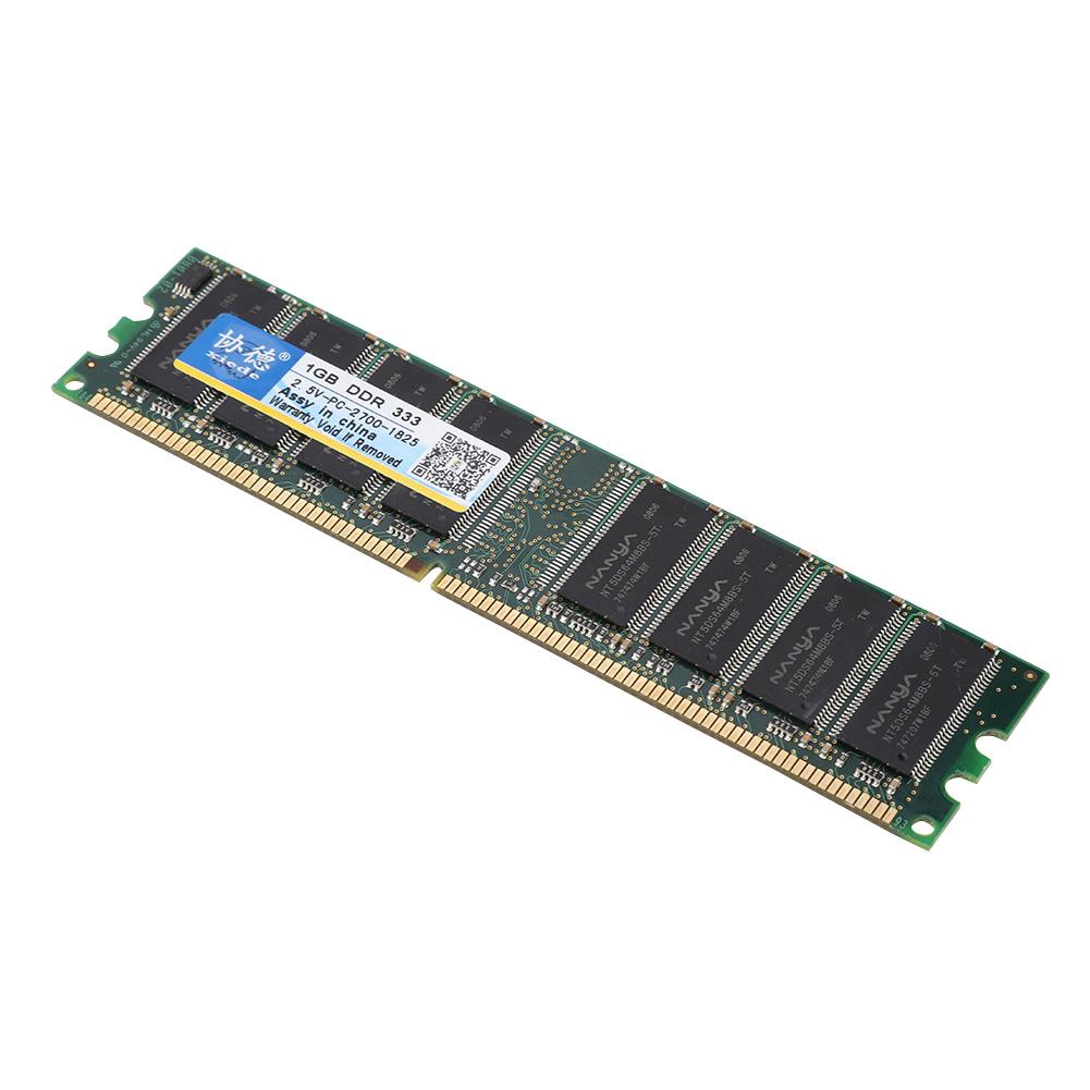Xiede 184 Pin โมดูลหน่วยความจํา Ddr 333 1 G Desktop Amd Dicated Ram ...