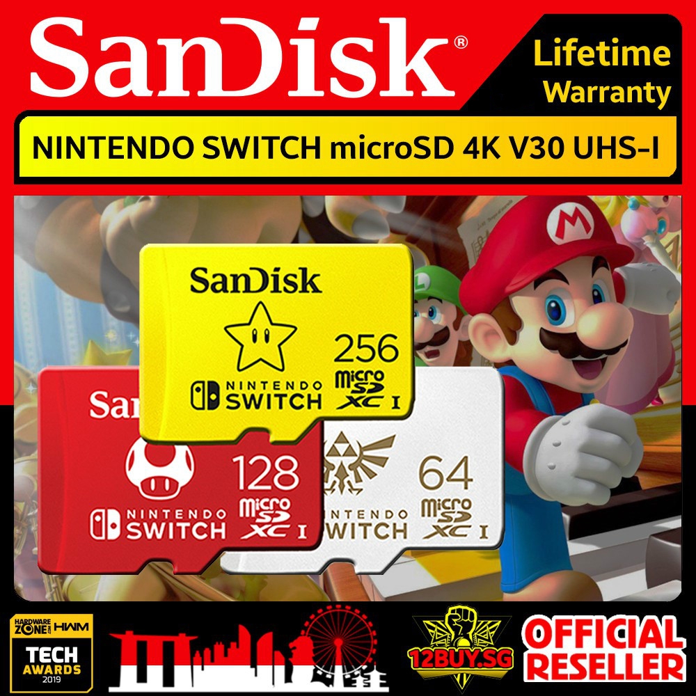 Lexar lake sand TF card 256GB microSD memory U3 nintendo Switch high ...