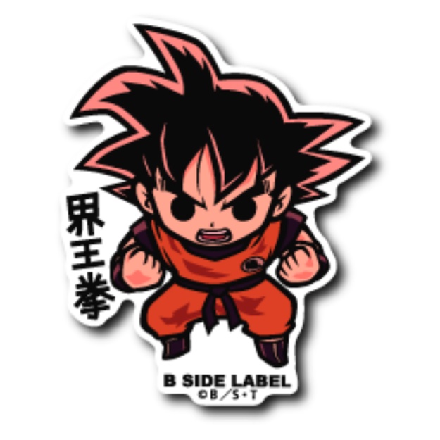 [Direct from Japan] B-SIDE LABEL DRAGONBALL Z Sticker Son Goku Japan ...