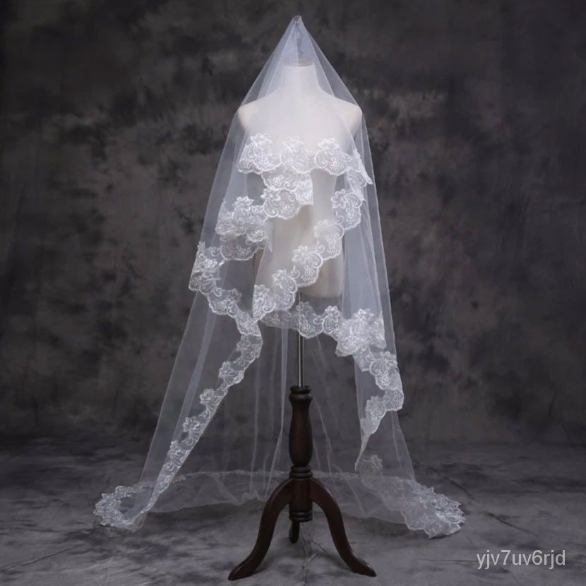 2.5 meter long wedding veil kahwin veil murah nYwC - yjv7uv6rjd - ThaiPick