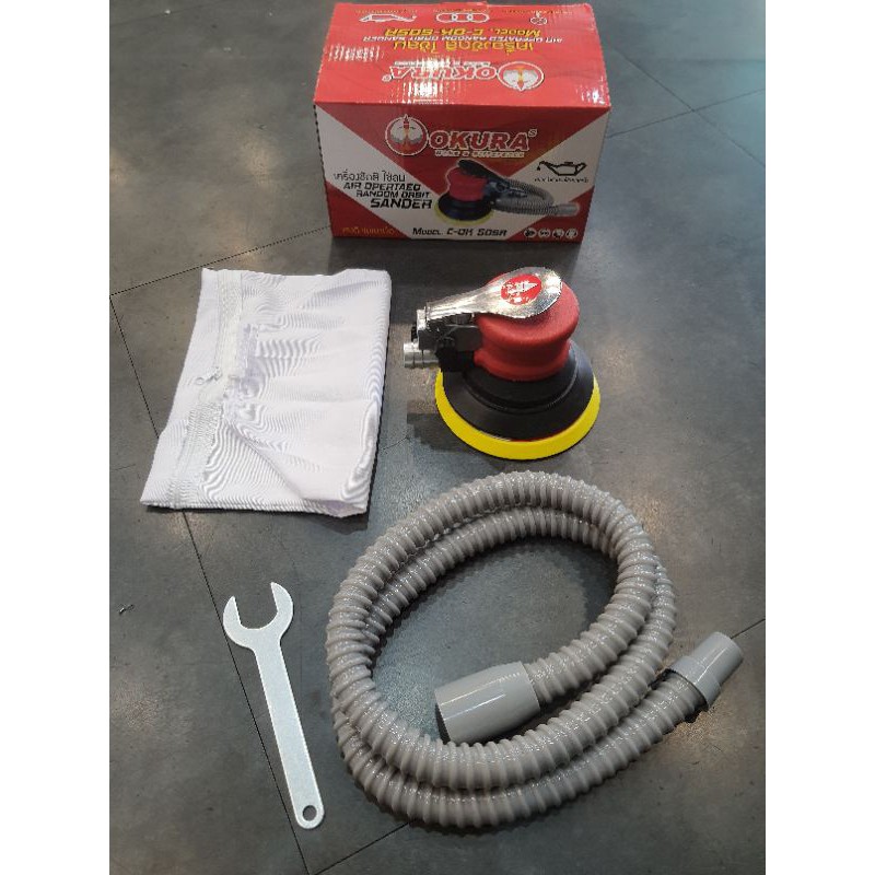 ขัดลม OKURA 5" (RANDOM ORBIT SANDER) | Shopee Thailand